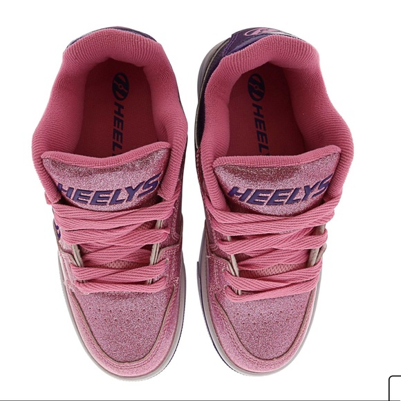 Heelys | Shoes | New Heelys Pink Purple Glitter Color No Wheels | Poshmark